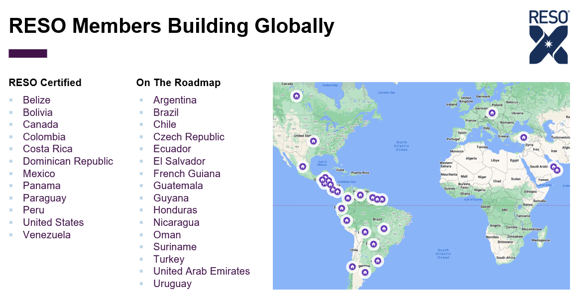 RESO Members Building Globally | RESO - Real Estate Standards Organization