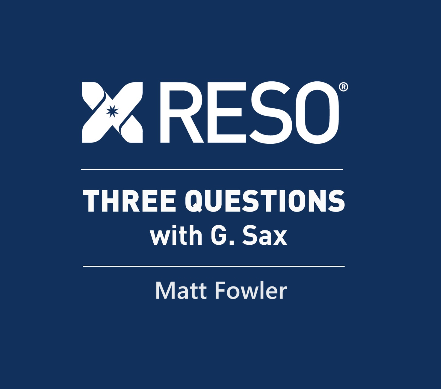 Three Questions with Matt Fowler of Triangle MLS | RESO - Real Estate ...