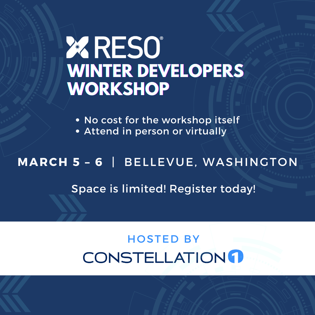 Future Events | RESO - Real Estate Standards Organization